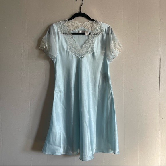 Vintage | Intimates & Sleepwear | Vintage Baby Blue Intimate Essentials ...
